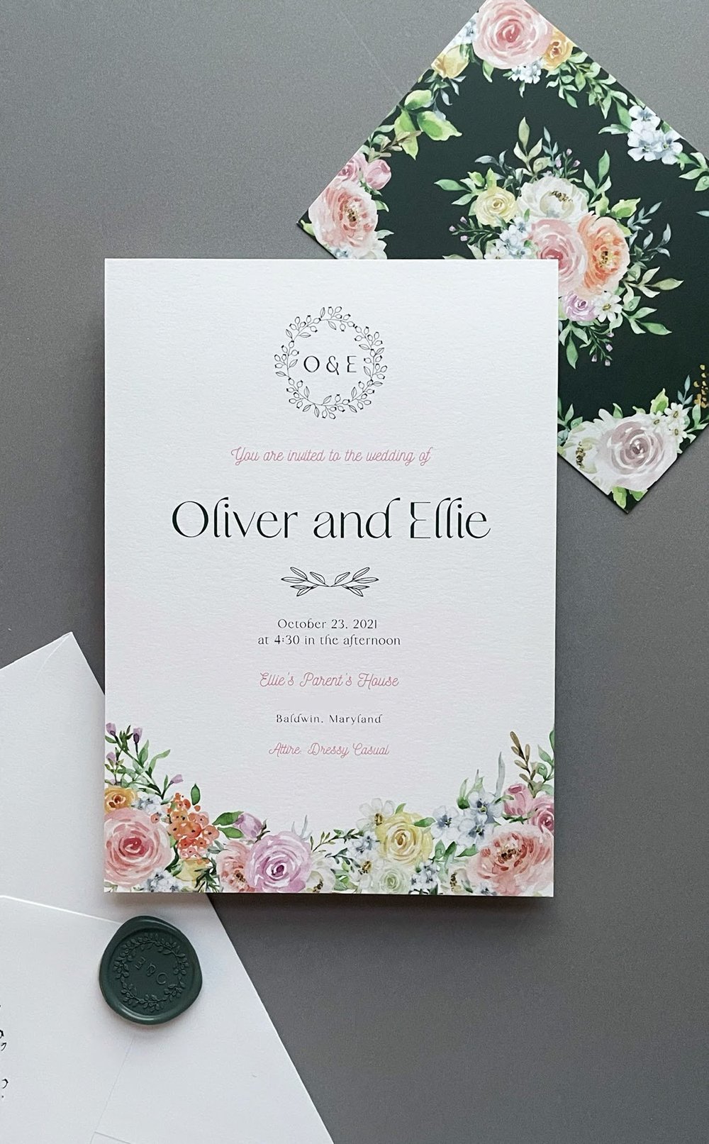 Custom Wedding Invitations — Cardsmith Design Studio