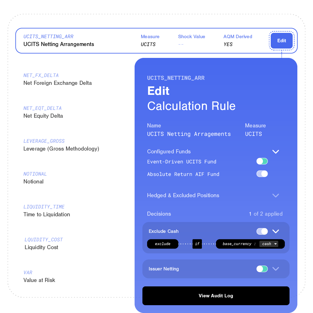AQMetrics | End-to-end regulatory reporting platform