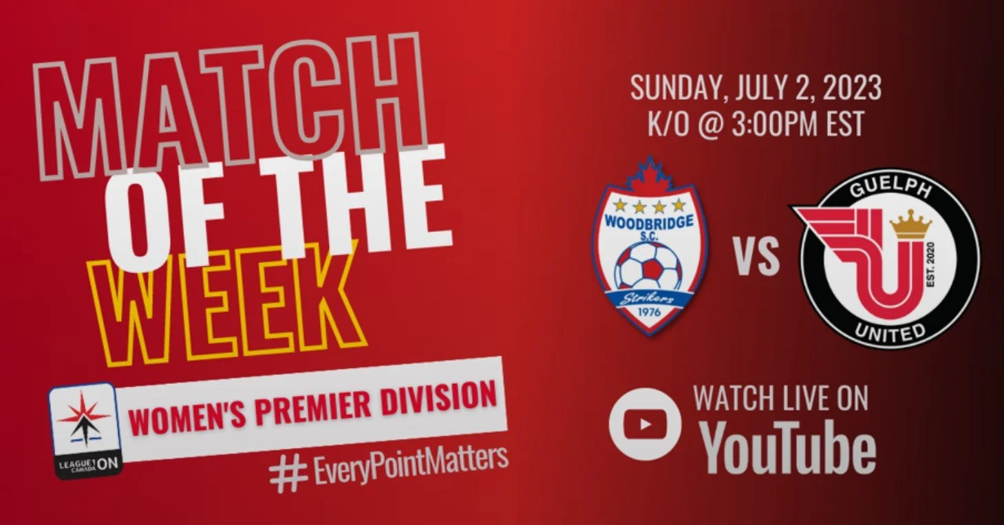 Canada Day weekend treat: both our teams featured in Match of the Week ...