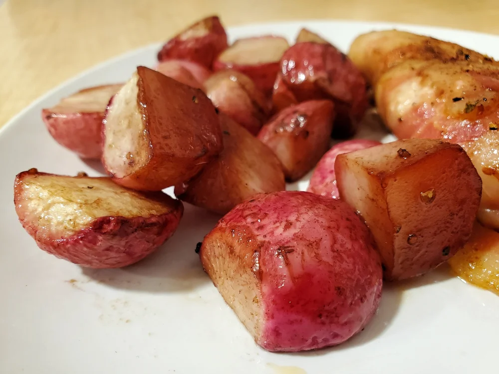 Balsamic Roasted Radishes (Keto) — Lovin' It Keto