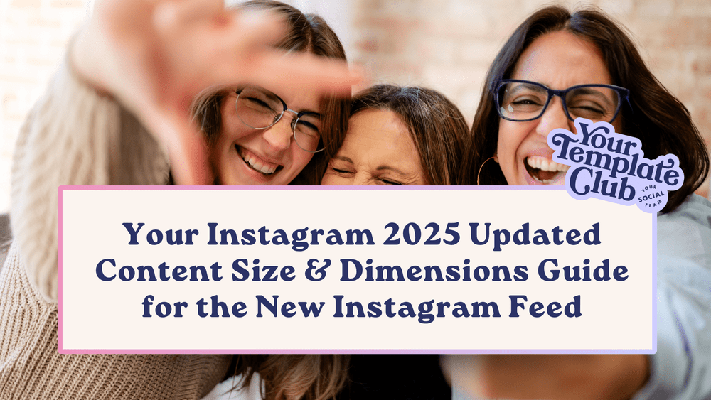 Your Instagram 2025 Updated Content Size & Dimensions Guide for the New ...