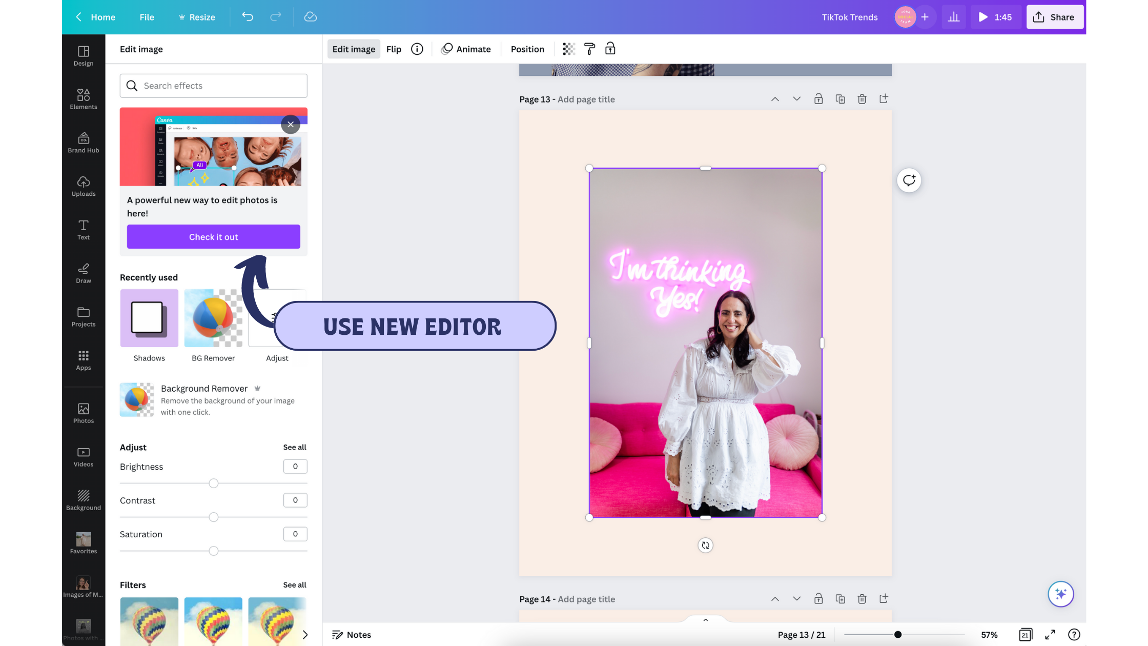 New Canva Photo Editor Tip: How to Add a White Outline to Your Image ...