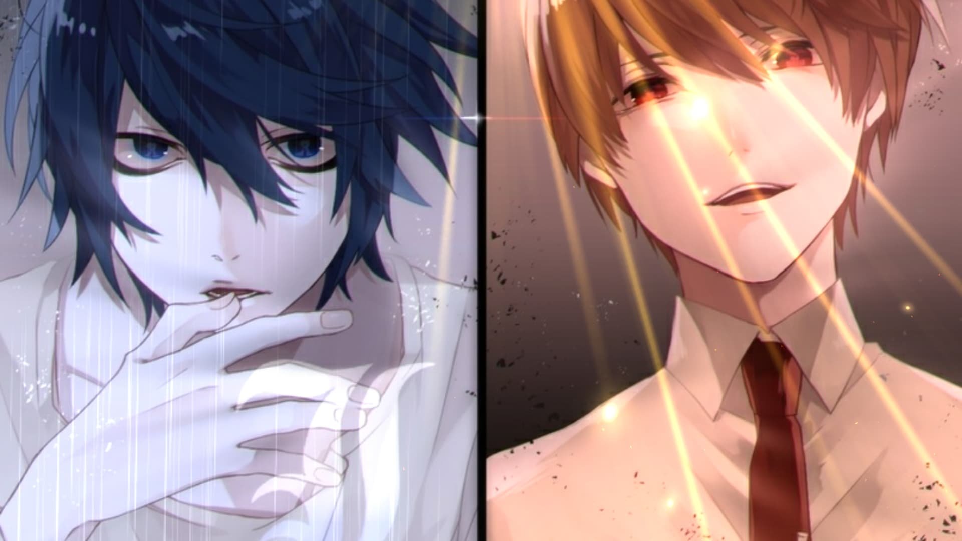 Death Note - Intense Light Yagami Animated Wallpaper — Wallpaper Engine ...