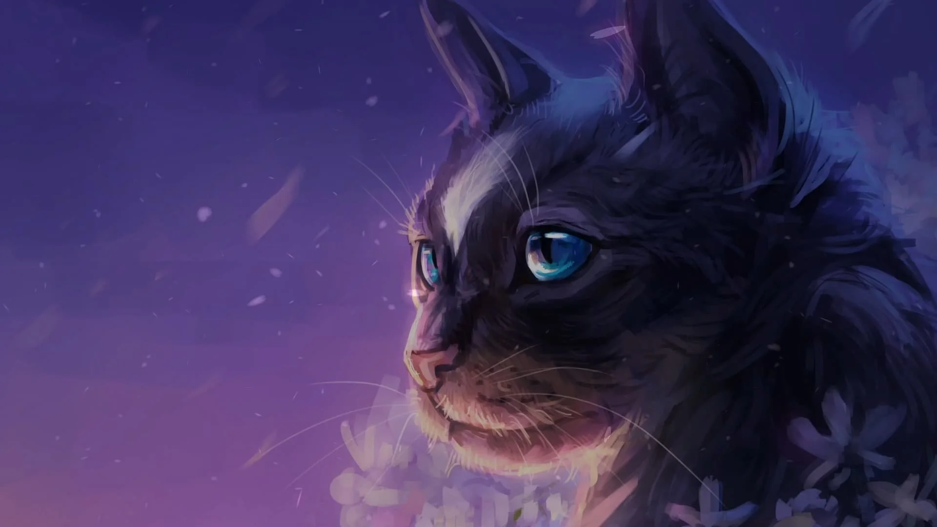 Cats Animated Wallpaper – Adorable Anime Scene in Ultrawide Resolution ...