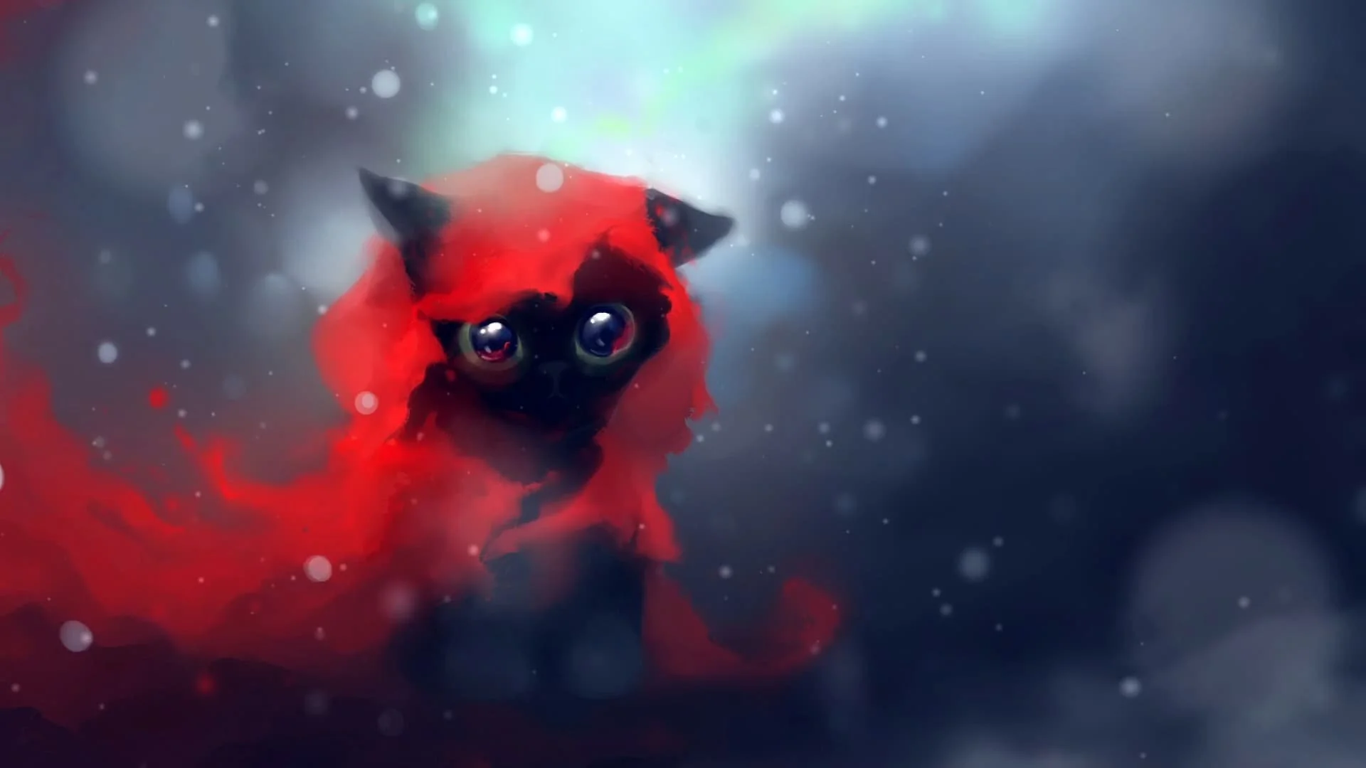 Cats Animated Wallpaper – Adorable Anime Scene in Ultrawide Resolution ...