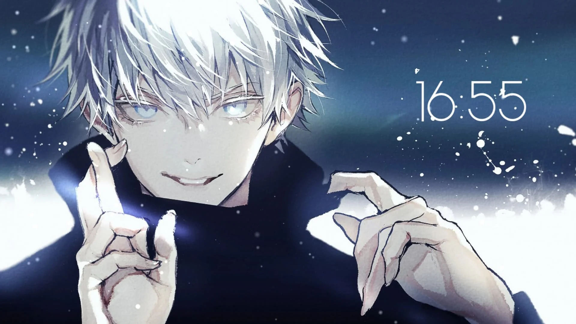 Satoru Gojo's Intense Red | Jujutsu Kaisen Animated Wallpaper ...