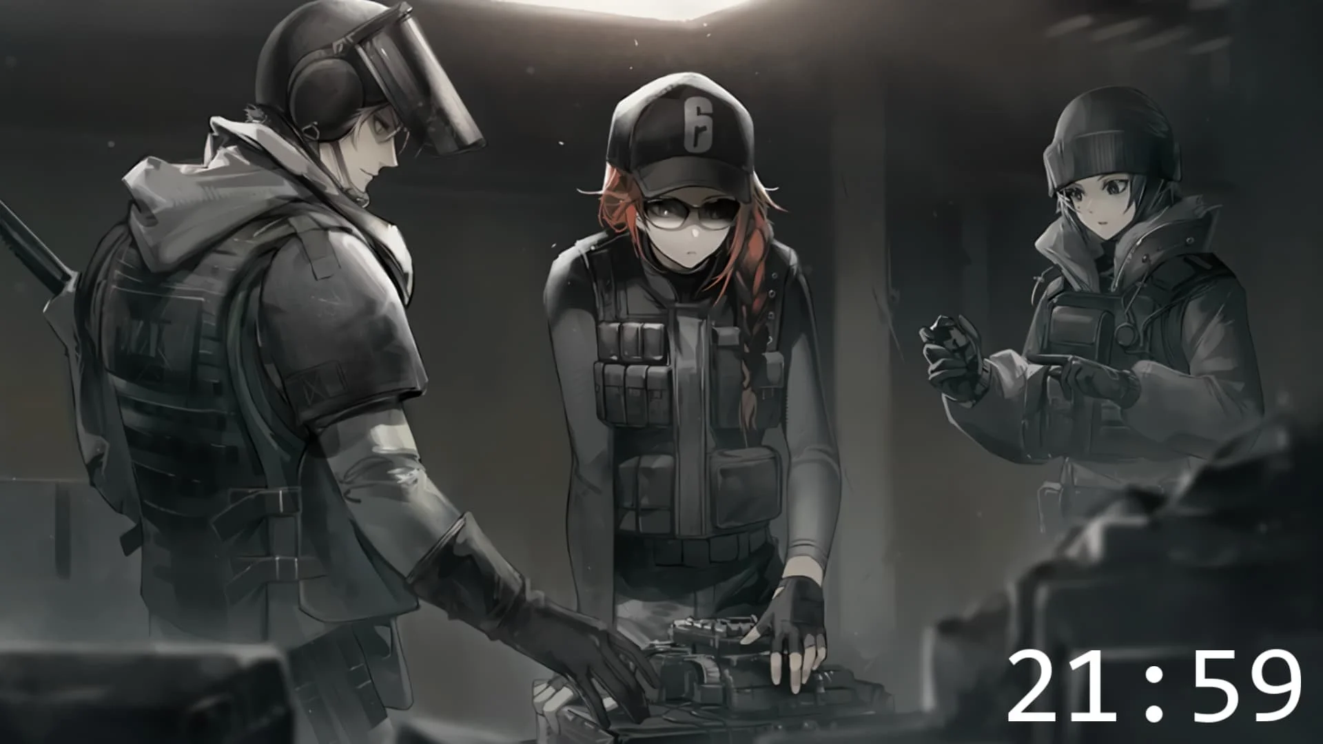 Zofia in Action - Rainbow Six Siege Animated Wallpaper — Wallpaper ...
