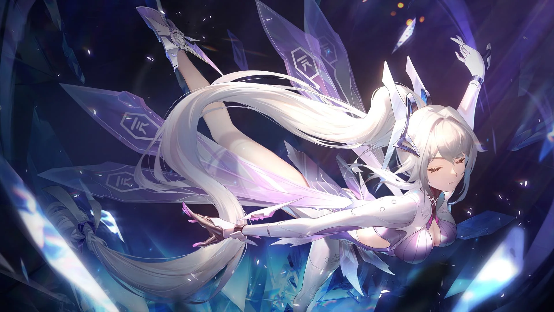 Tower of Fantasy - Lyra Neon Guardian Animated Wallpaper — Wallpaper ...