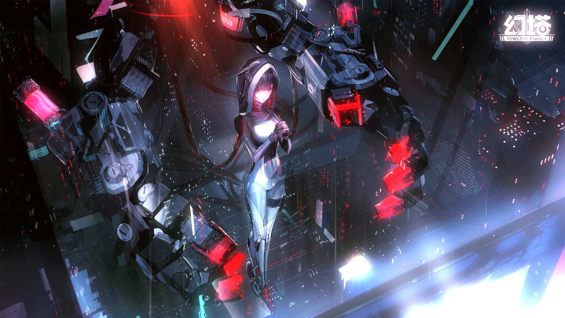 Tower of Fantasy - Lyra Neon Guardian Animated Wallpaper — Wallpaper ...