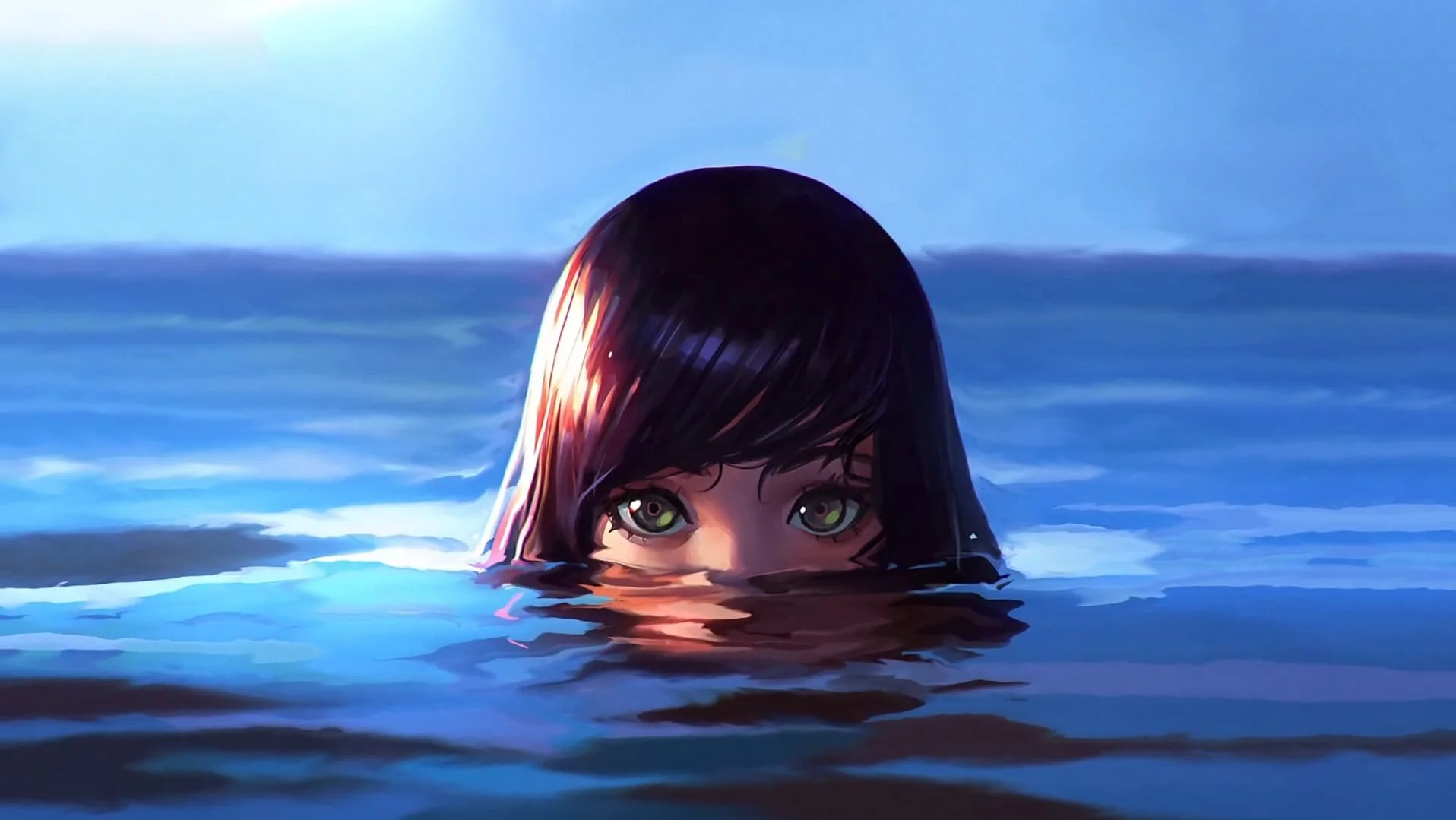 Wallpaper Engine Anime With Purple Eyes And Gles2 Face - Infoupdate.org