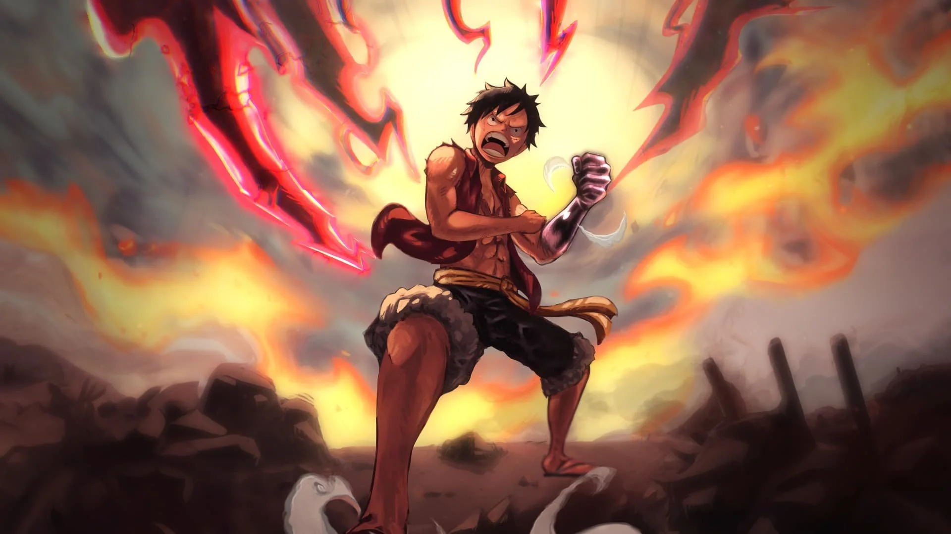 Best Monkey D Luffy Live Wallpapers One Piece Wallpaper Engine Space