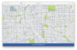 Make a Map - Bike Streets
