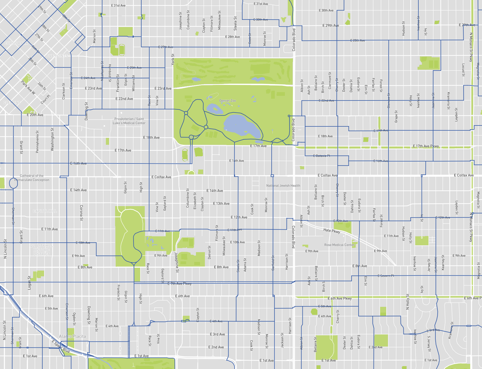 Bike Streets - The Low-Stress Bike Map