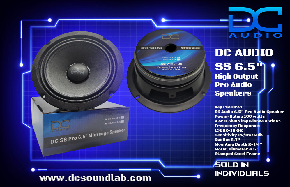 DC Audio's Pro Audio SS Mids — DC Audio