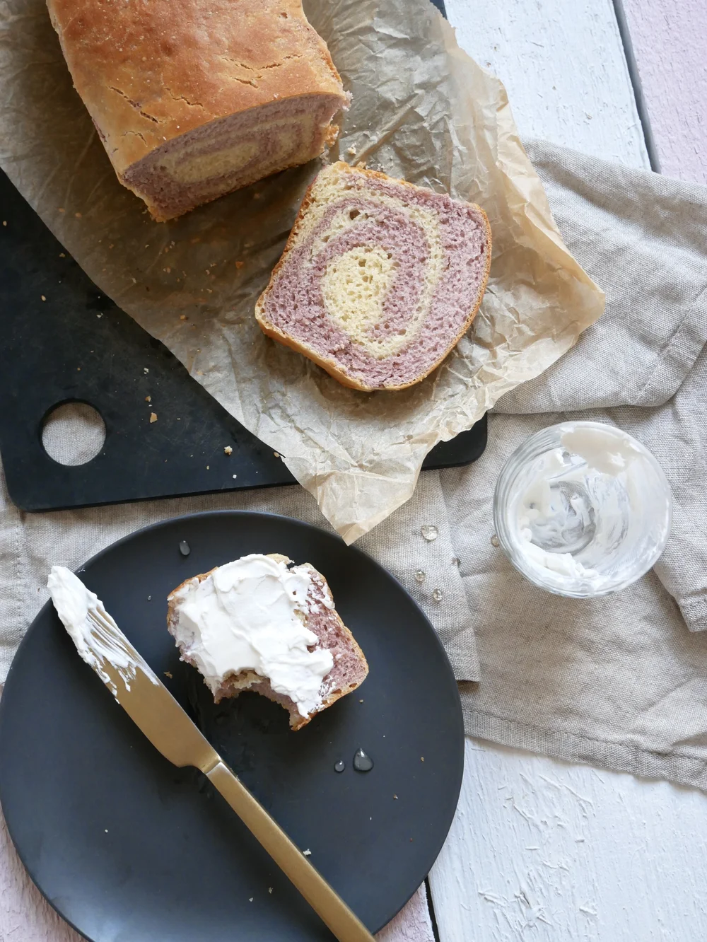 Vegan (super fluffy!) Raspberry Swirl Bread — choartemi