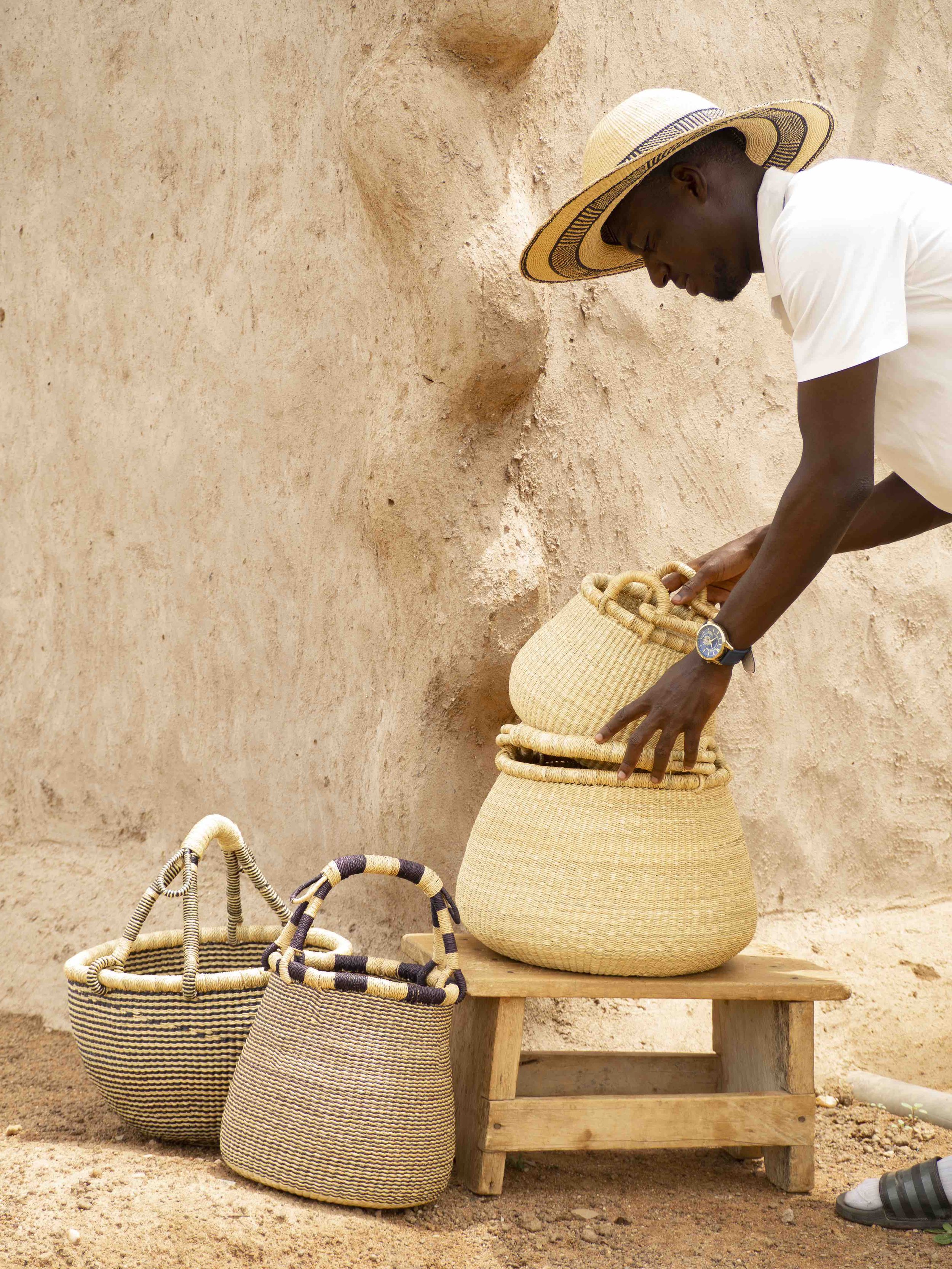 Bolgatanga Baskets — AKETEKETE