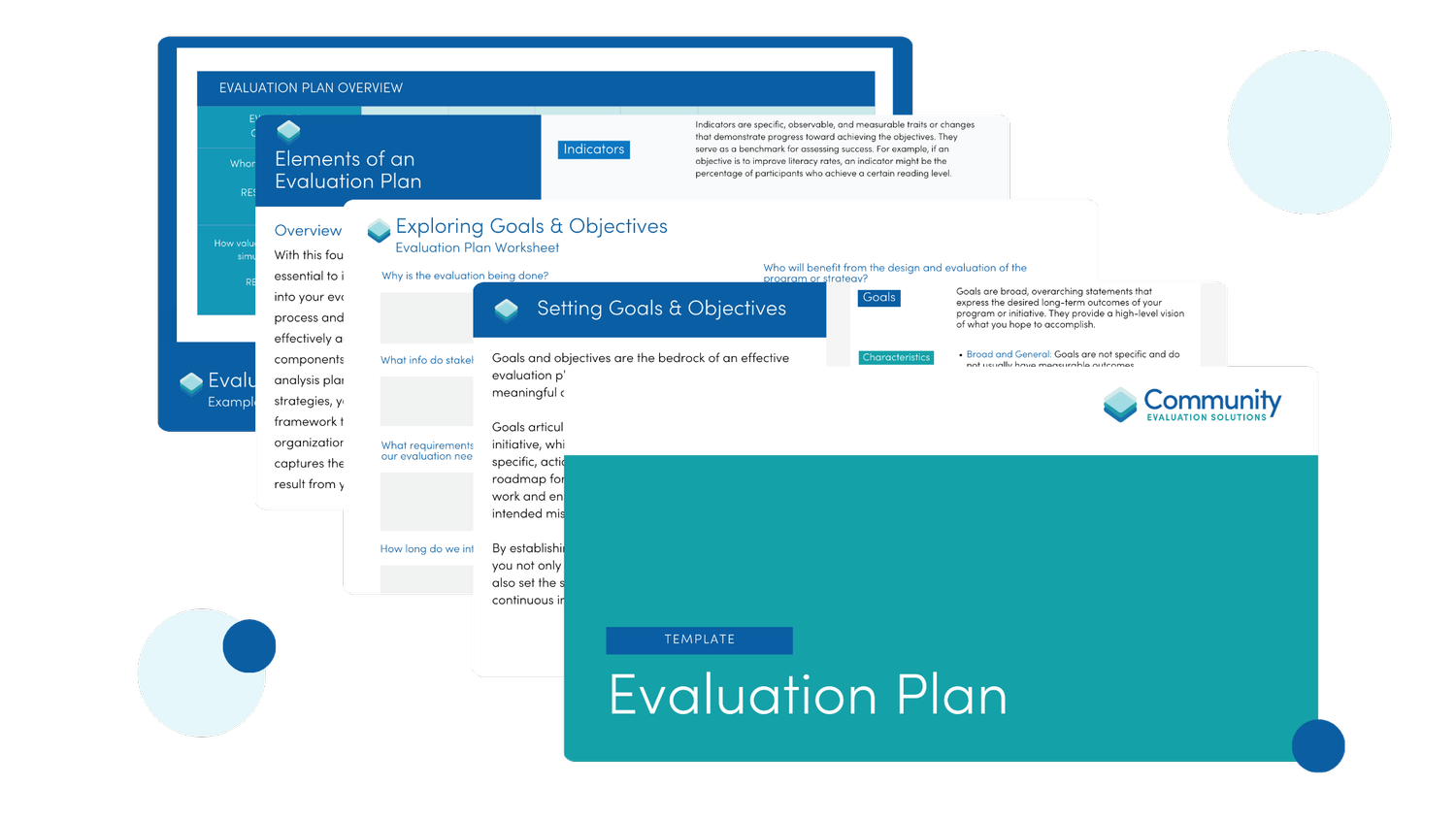 Evaluation Plan Template for Nonprofits — Community Evaluation Solutions