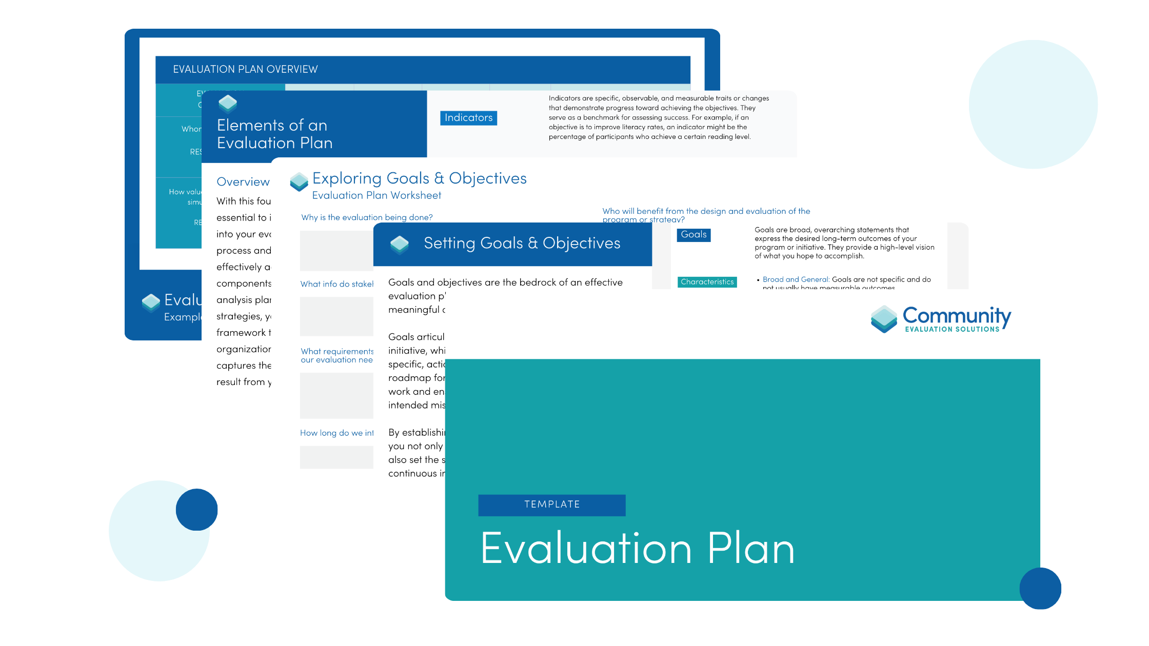 Evaluation Plan Template for Nonprofits — Community Evaluation Solutions