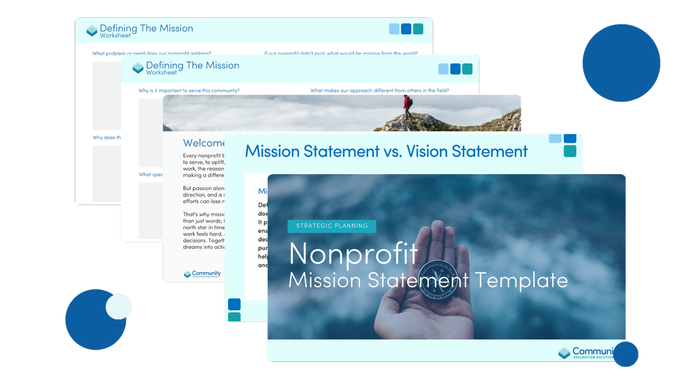 Nonprofit Mission Statement Template — Community Evaluation Solutions