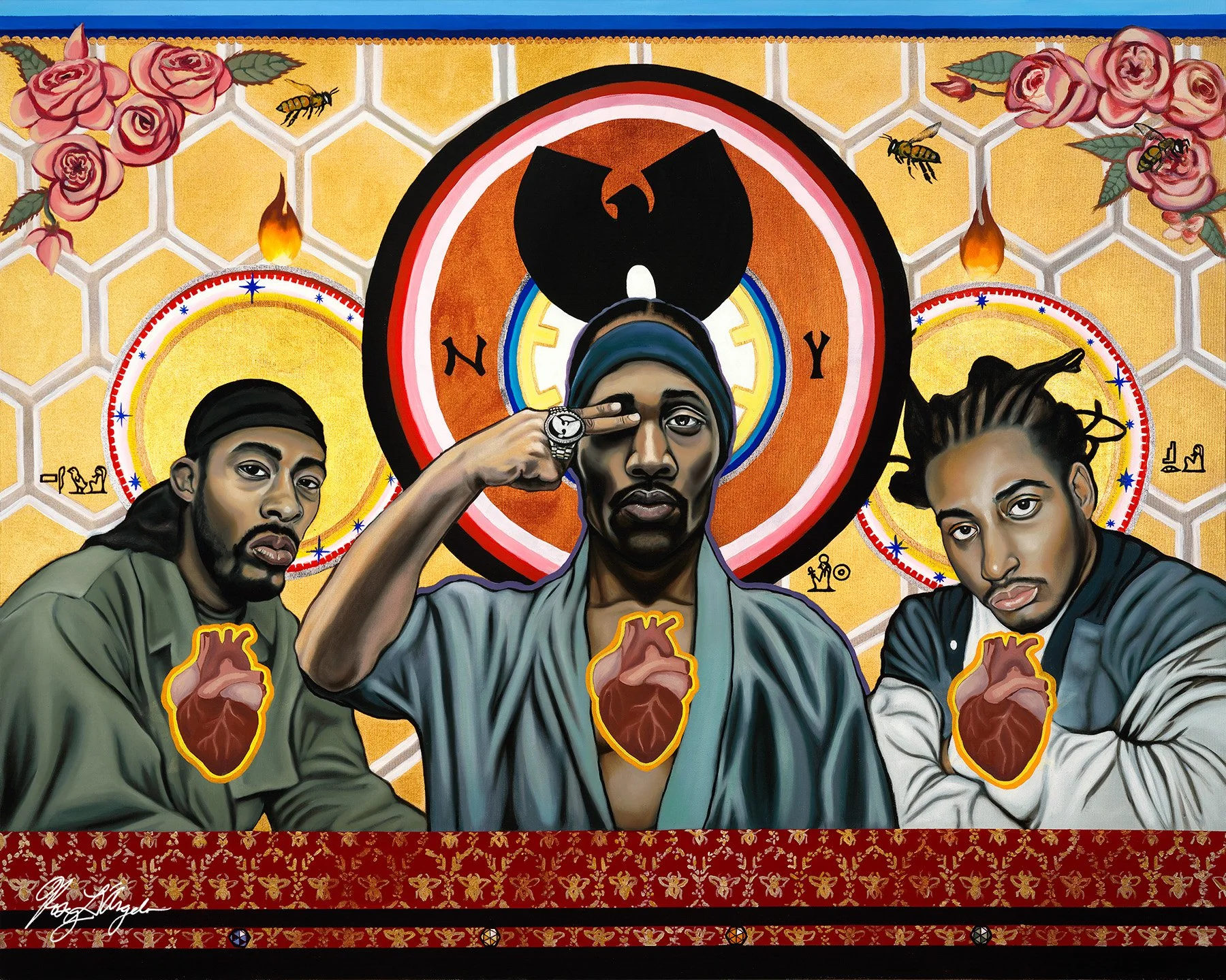 Feast of Wu-Tang Triptych — Rosey D'Angelo