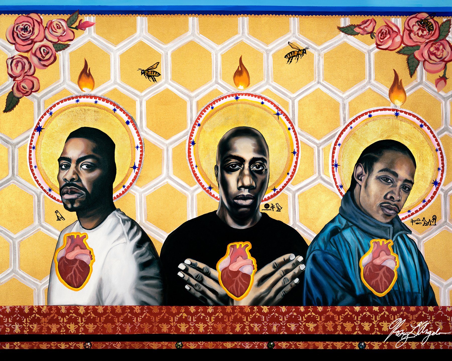 Feast of Wu-Tang Triptych — Rosey D'Angelo