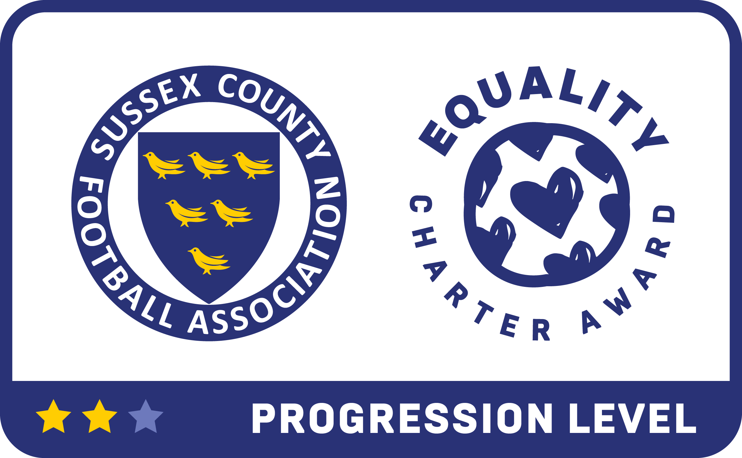 Club award: Equality Charter Level 2 — Brighton Seagals FC