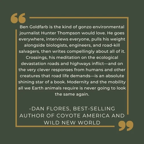 Crossings | Ben Goldfarb