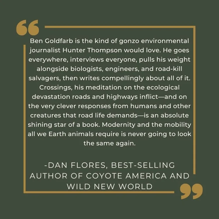 Crossings | Ben Goldfarb