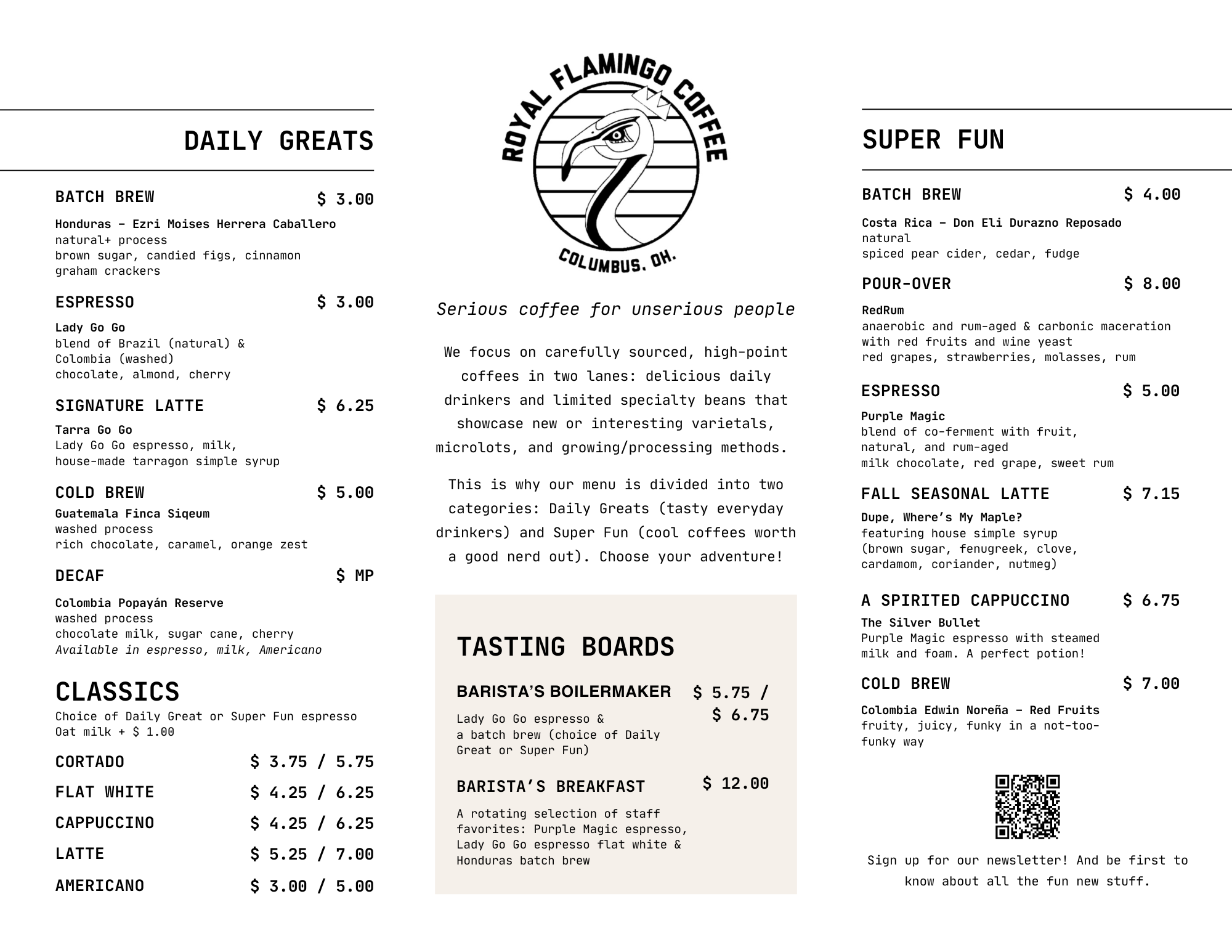 Royal Flamingo Coffee - Columbus, OH