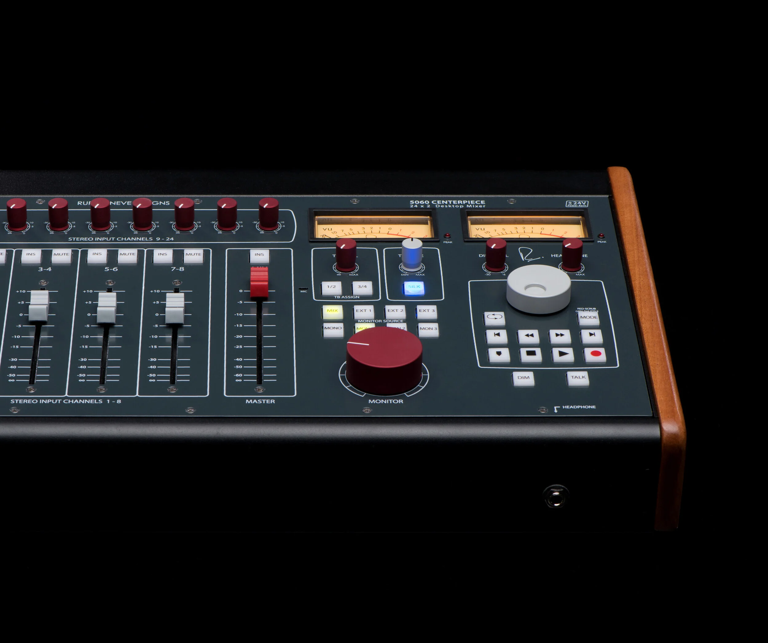 5060 Centerpiece 24 x 2 Desktop Mixer — Rupert Neve Designs
