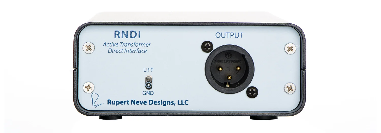 The RNDI Active Transformer Direct Interface — Rupert Neve Designs