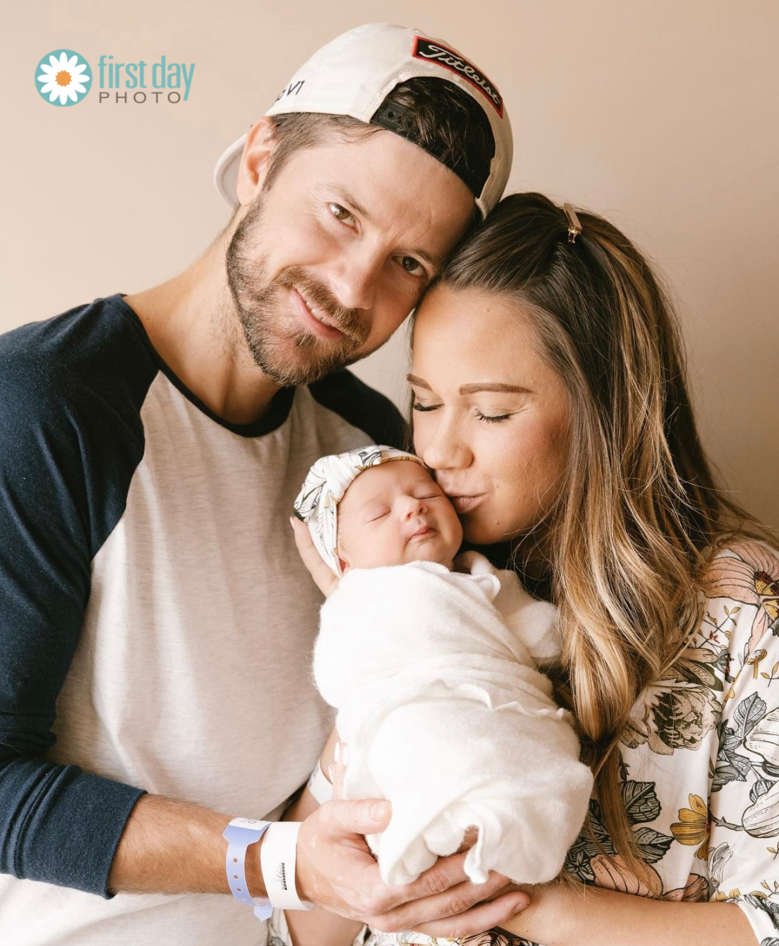 First Day Photo - Hospital Newborn Photography