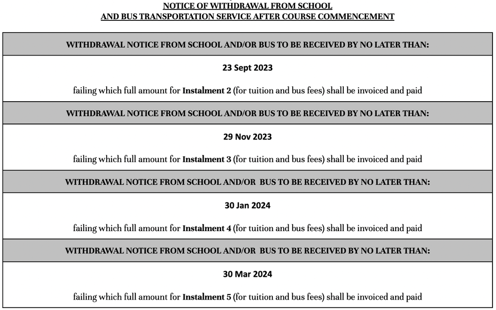 Bus Service and routes — Knightsbridge House International School