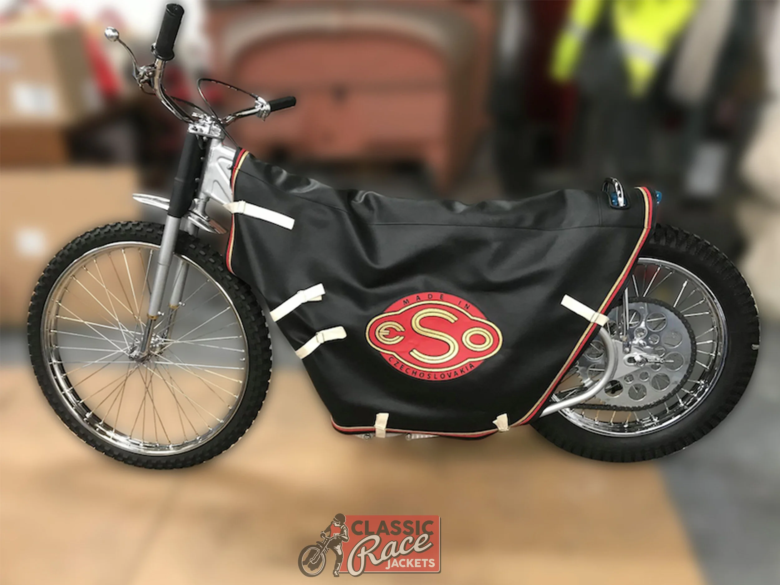 Speedway Bike Covers — Classic Race Jackets