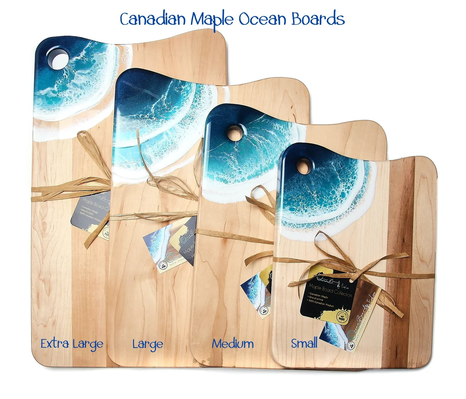 Extra Large Canadian Maple Ocean Board ~Made to Order — Ocean Boards by ...