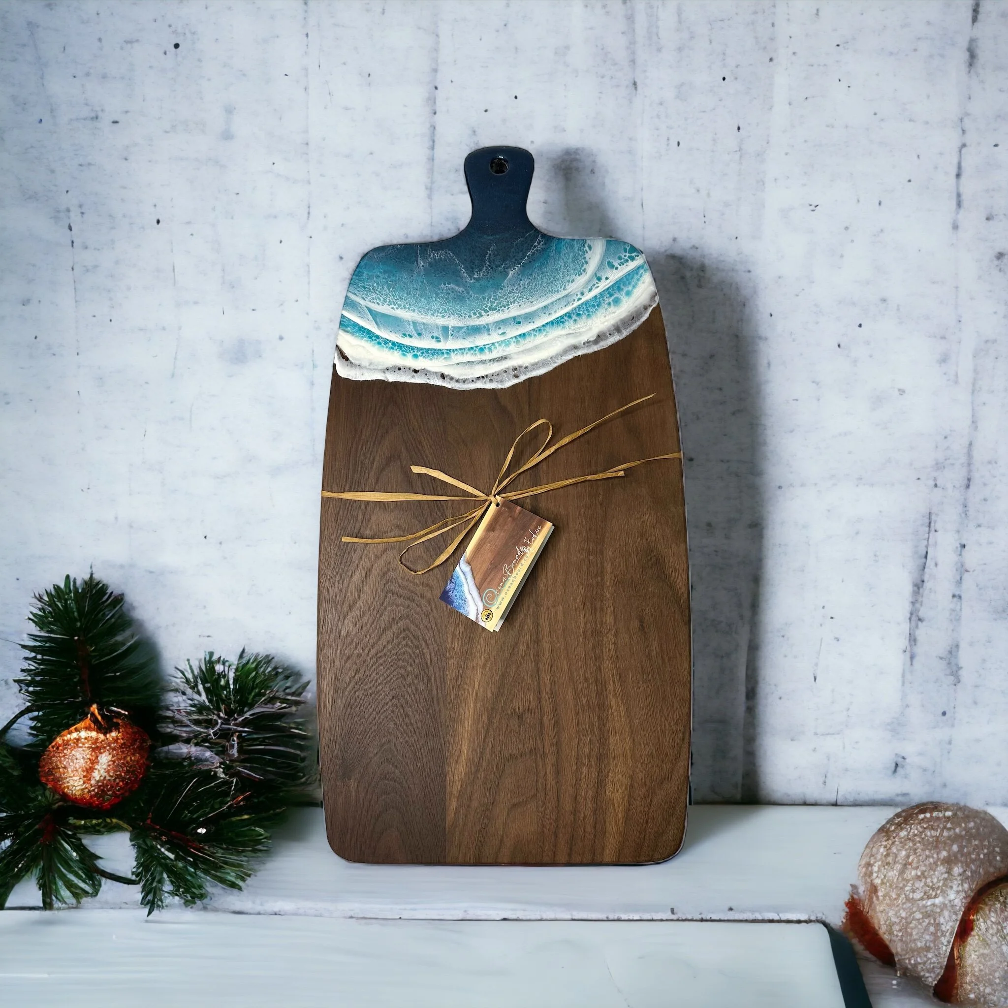 Walnut Lazy Susan ~Made to Order — Ocean Boards by Eveline