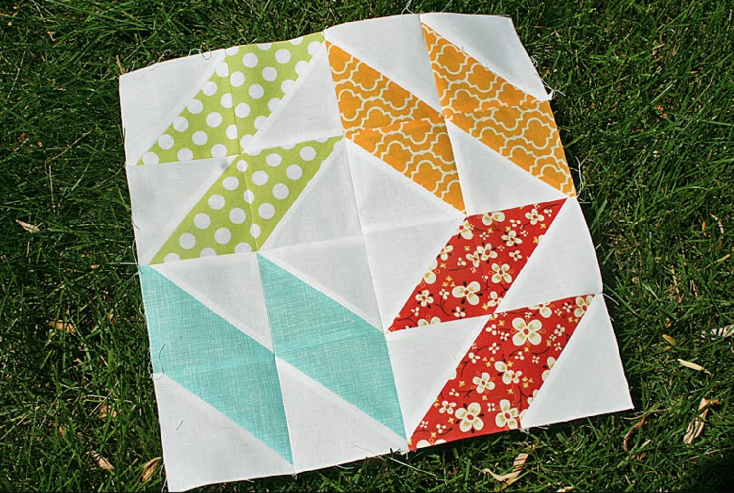 Summer Sampler 10: Mosaic - a free block pattern — Lee Heinrich Designs ...