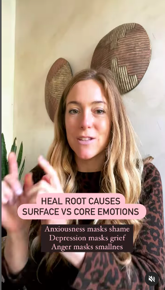 Surface Secondary Emotions vs Repressed Core Emotions (Anger ...