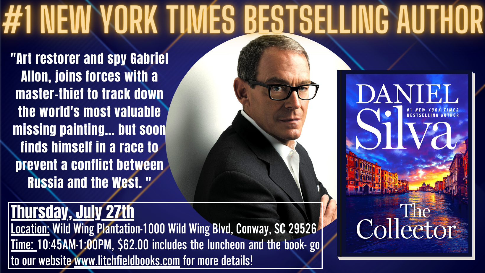 Latest Daniel Silva Novel