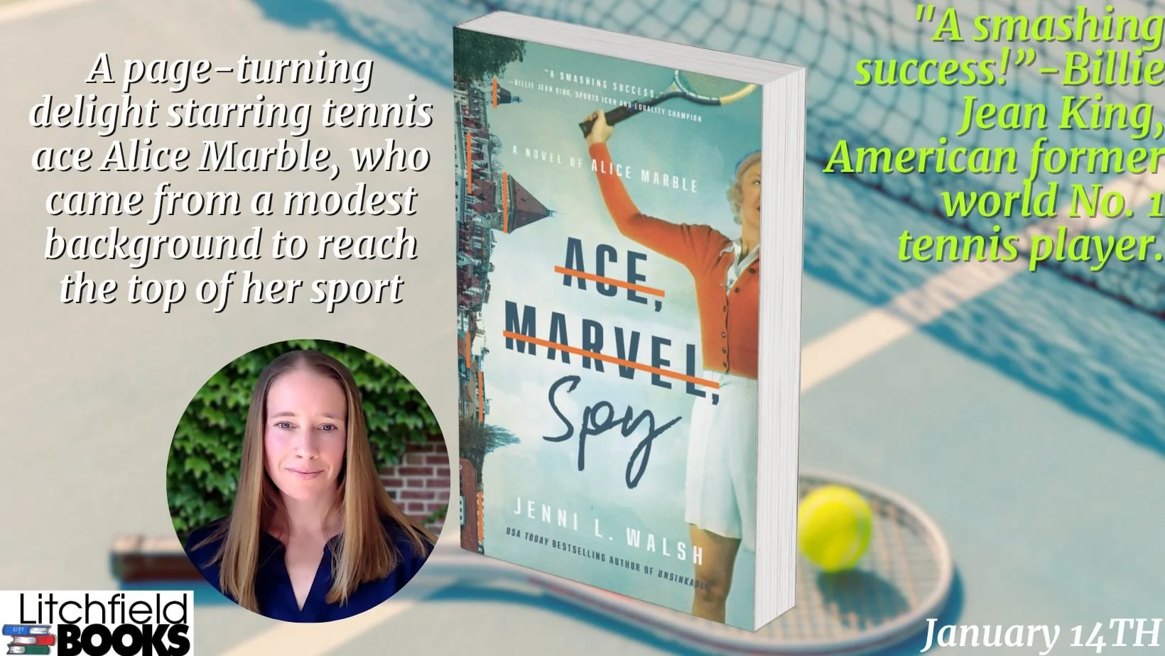 Bestselling Author Jenni L. Walsh comes to Litchfield Books for her new ...