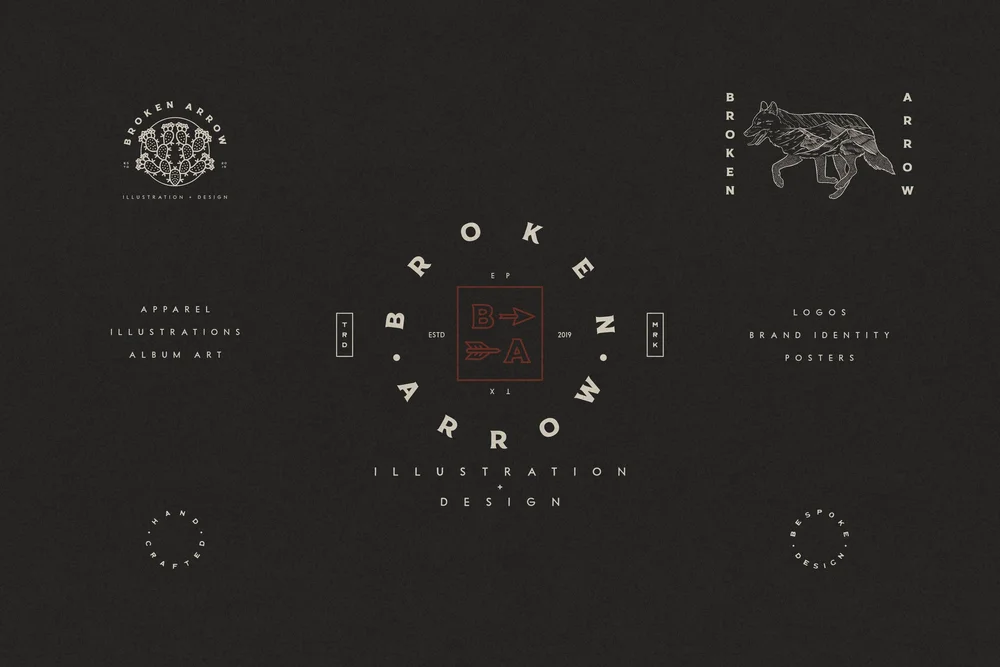 Broken Arrow Illustration + Design