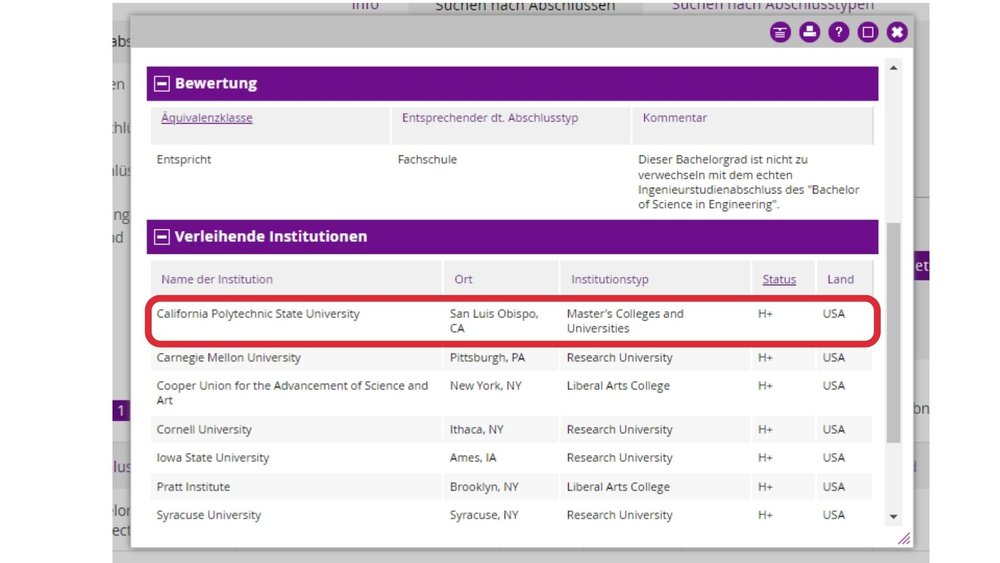 Anabin University Search — Jetztpat