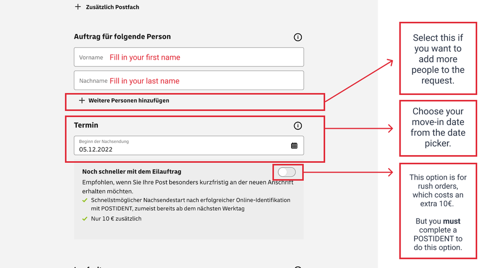 How to change your address in Germany — Jetztpat