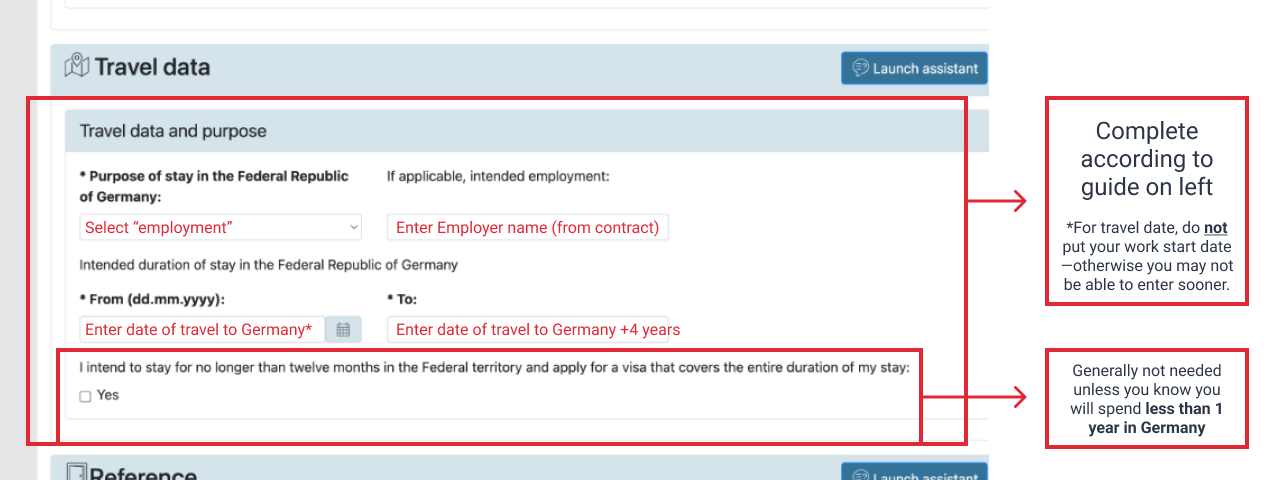 How to complete the German visa VIDEX form for your work visa — Jetztpat