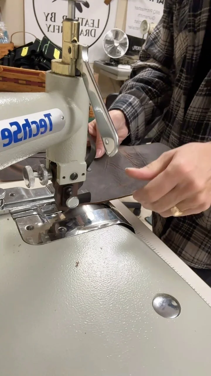 Our Bespoke Process | Leather By Dragonfly | Custom Leather Shop Aprons ...