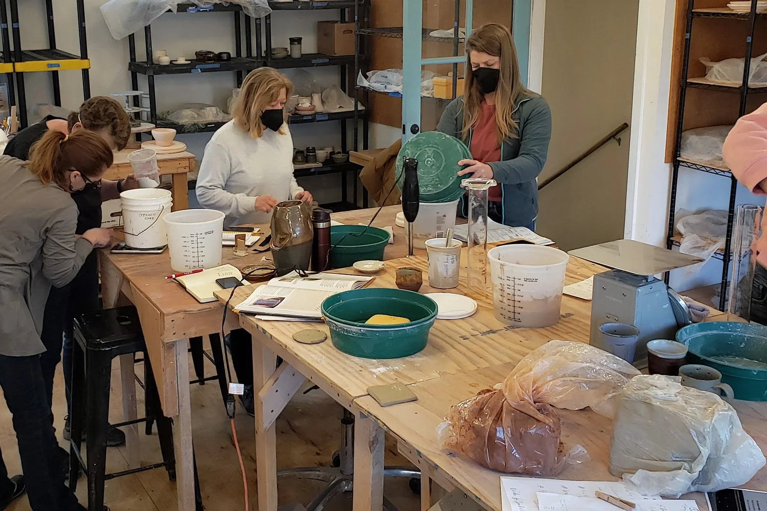 Classes & studio use — Green River Pottery