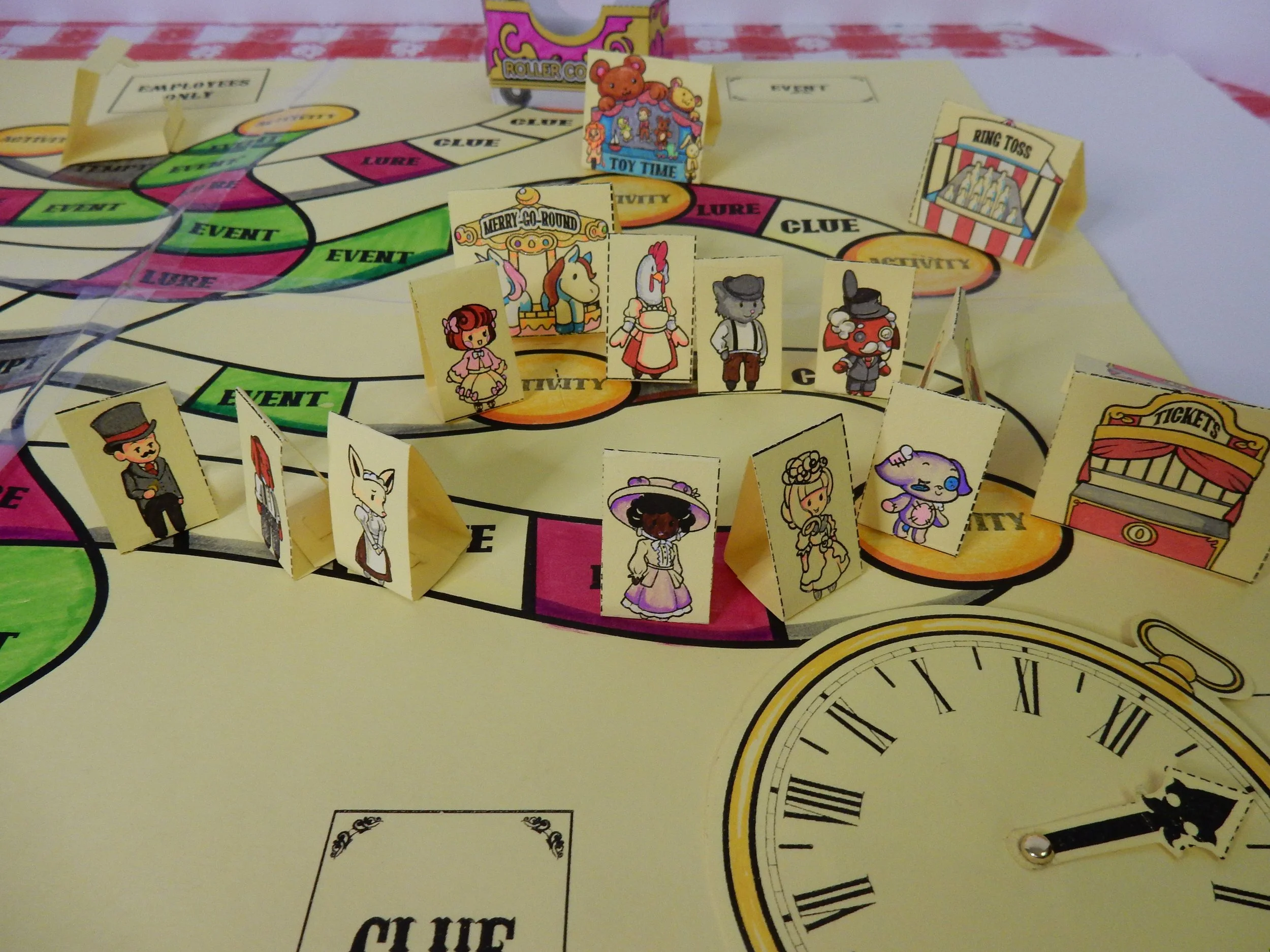 The Con-Carnival | Print And Play Board Games - Miranda_Artz