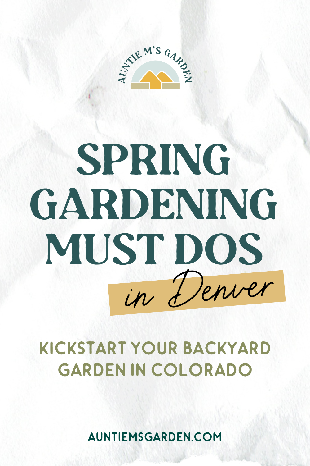 Kickstart Your Denver Kitchen Garden: 4 Early Spring Planting Tips ...