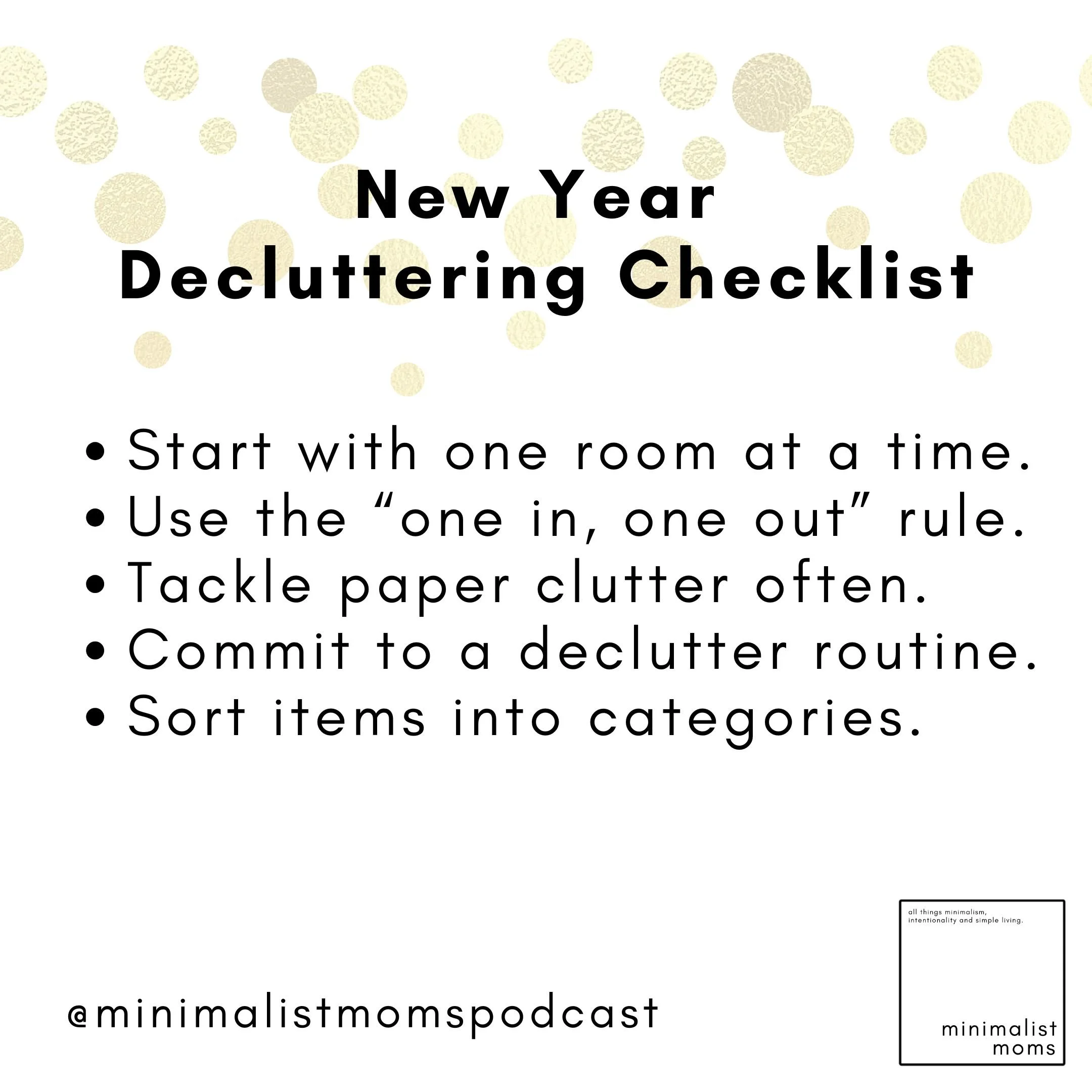 The Ultimate New Year Declutter Checklist for Your Home — Diane Boden