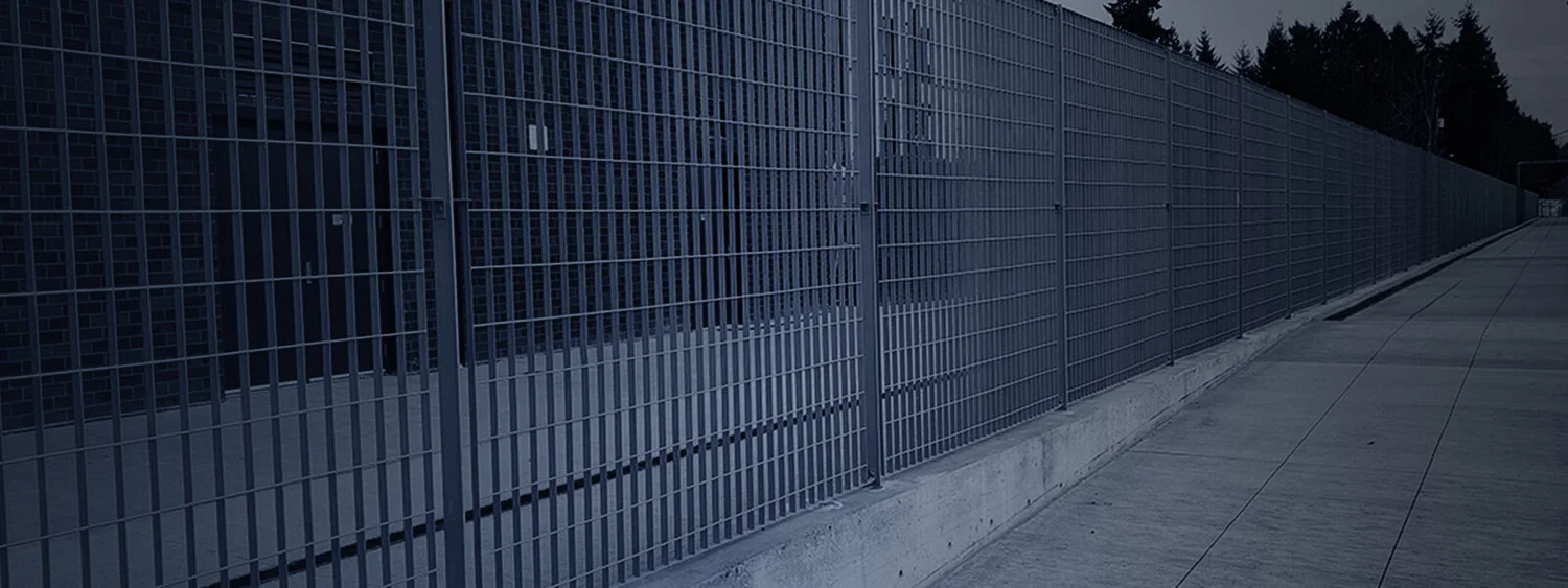 Vertical Grating Fence Systems — IDArchitectural